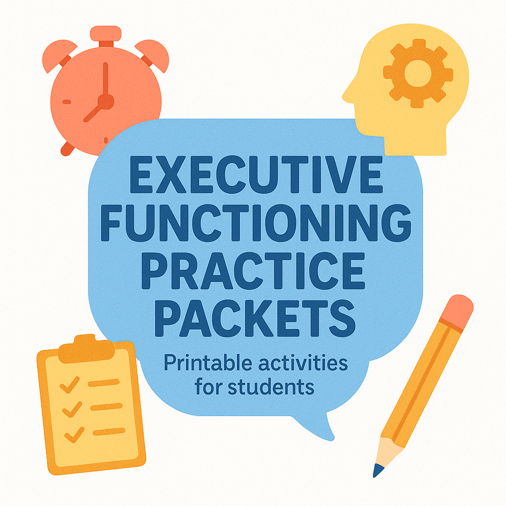 Executive Functioning Activity & Practice – Special Sunshine Learning